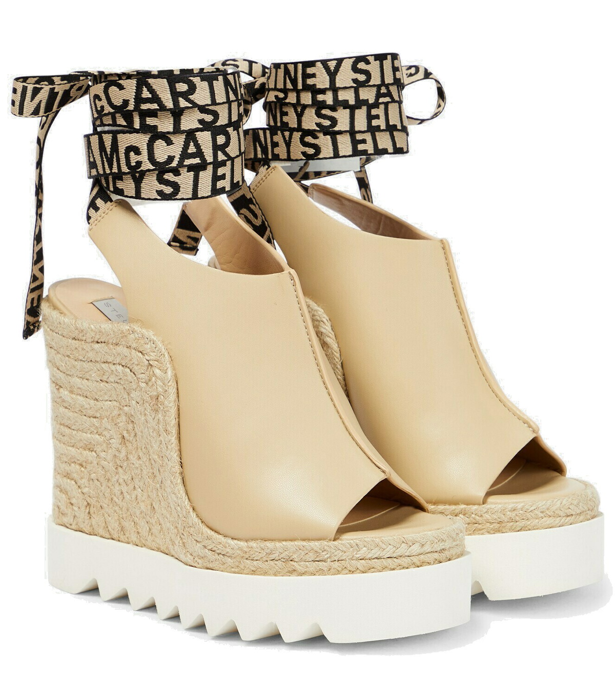 Stella McCartney - Gaia Alter Mat wedge sandals Stella McCartney