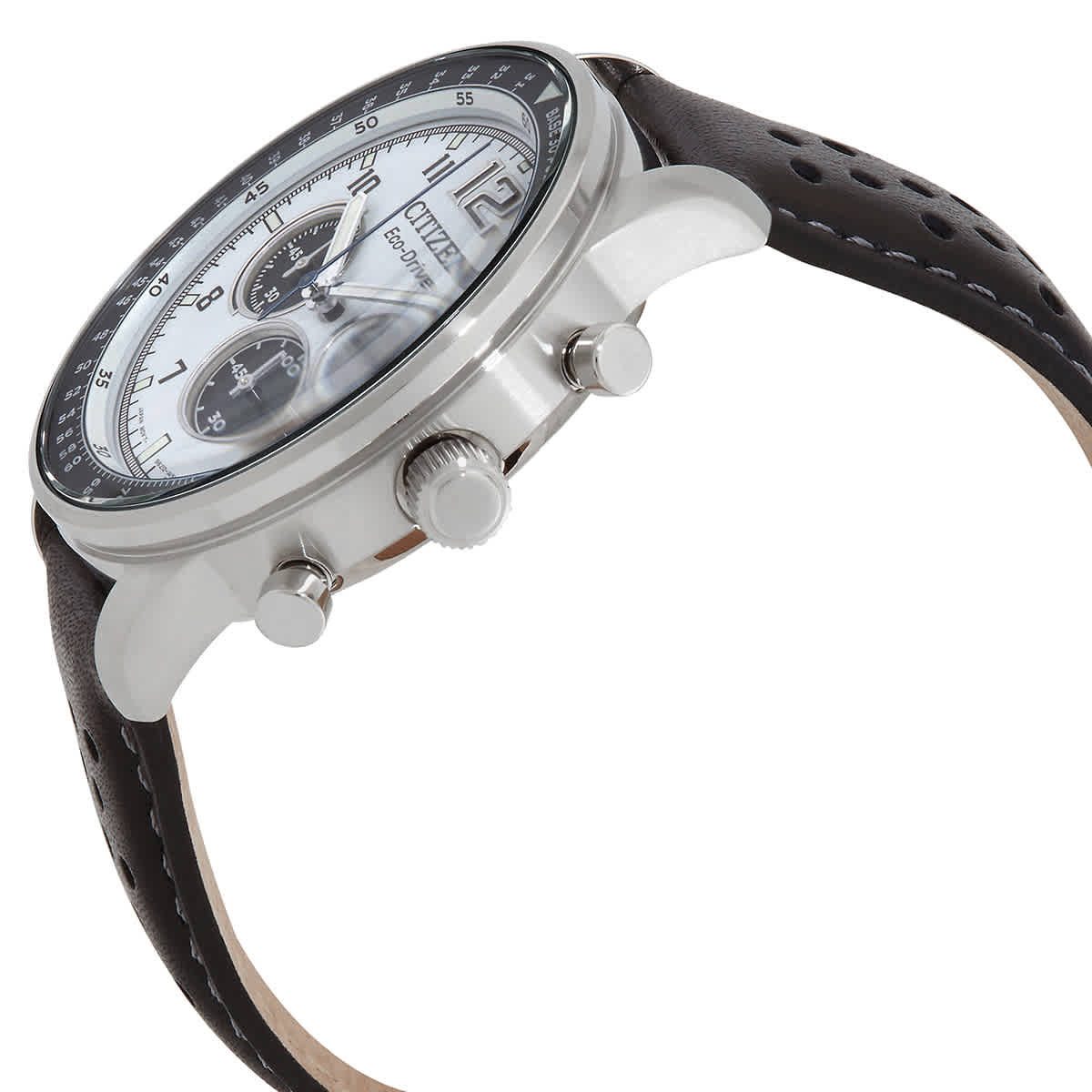 Citizen Chronograph Eco-Drive White Dial Mens Watch CA4500-32A Citizen