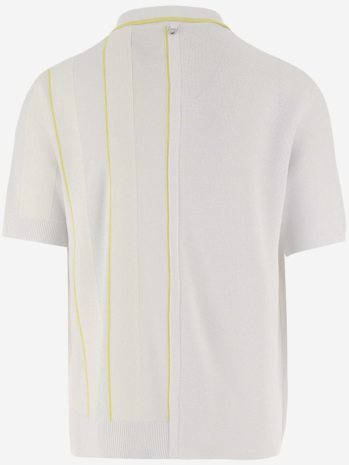 Jacquemus Contrast Knitted Polo Shirt Jacquemus