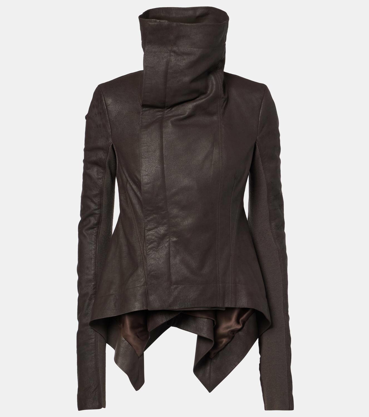 Rick Owens Naska leather biker jacket Rick Owens