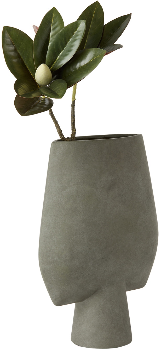 101 Copenhagen Grey Big Square Sphere Vase