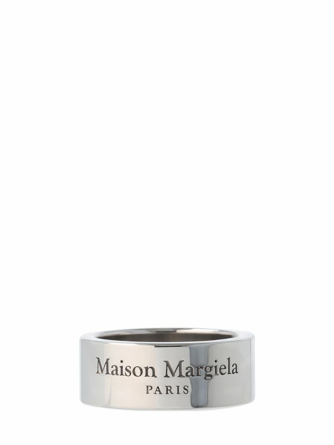 MAISON MARGIELA - Logo Engraved Band Ring Maison Margiela