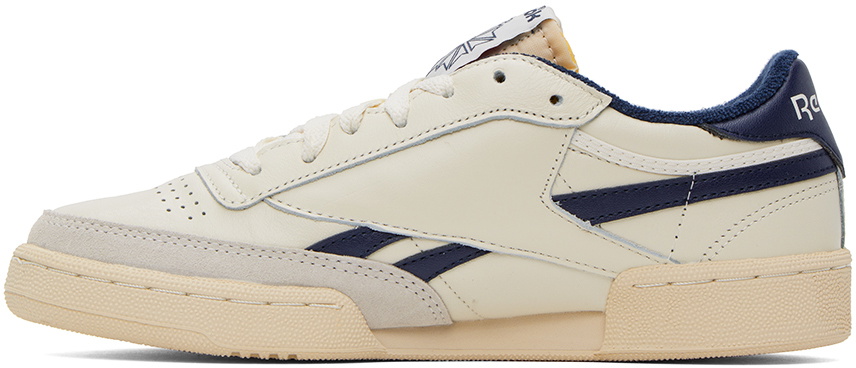 Reebok Classics Off-White & Navy Club C Revenge Vintage Sneakers Reebok ...