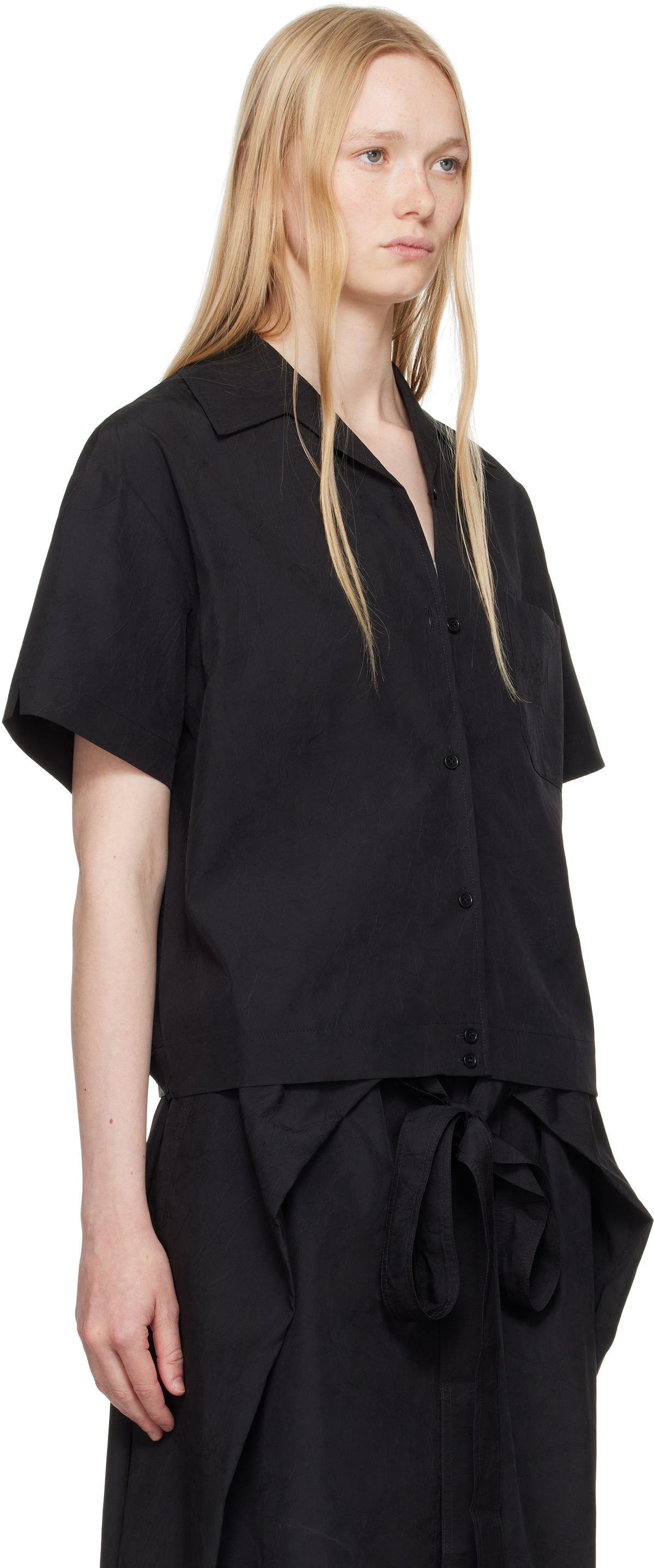 YMC Black Wanda Shirt YMC