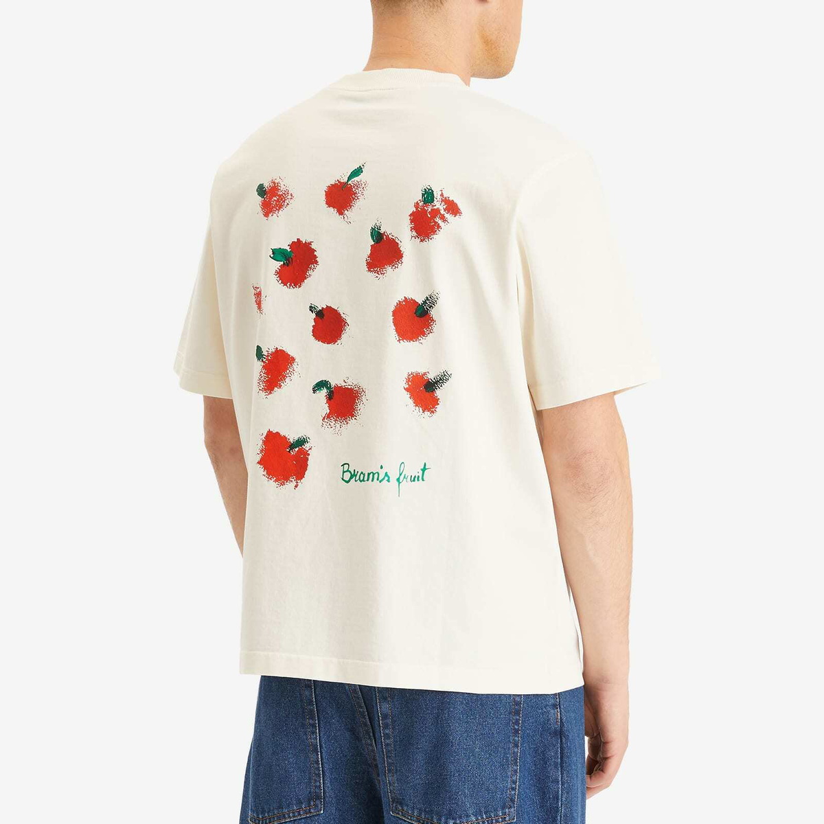 Bram's Fruit Men's Fruit Acrylic T-Shirt in White Bram's Fruit