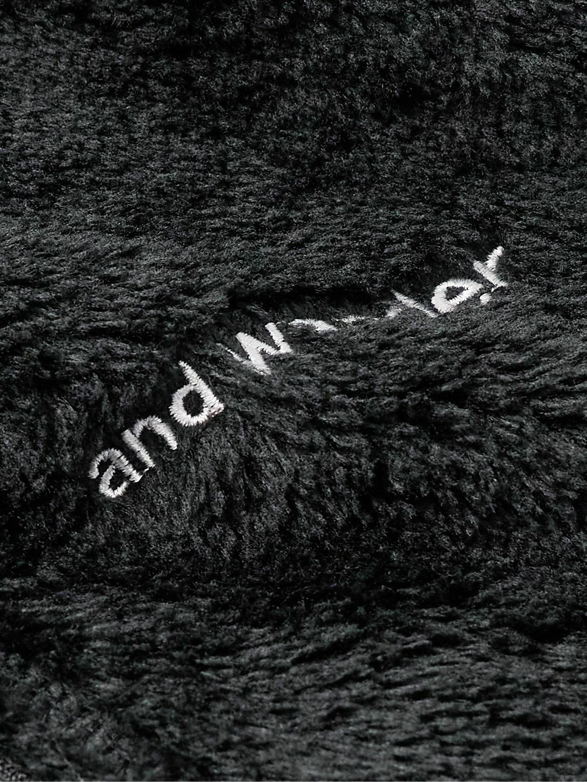 And Wander - Logo-Embroidered Polartec® Fleece Jacket - Black and Wander