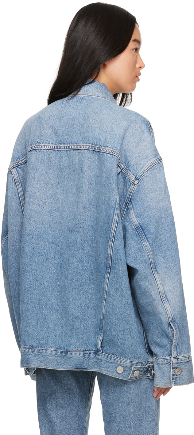 AGOLDE Blue Wayne Denim Jacket AGOLDE