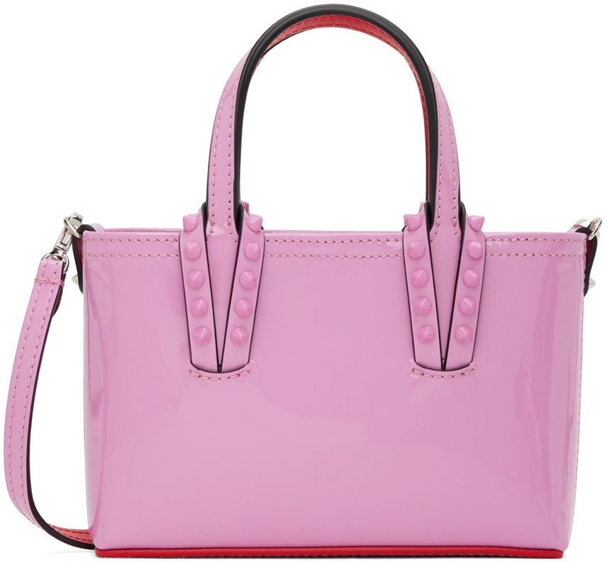 Christian Louboutin Pink Nano Cabata E/W Tote Christian Louboutin