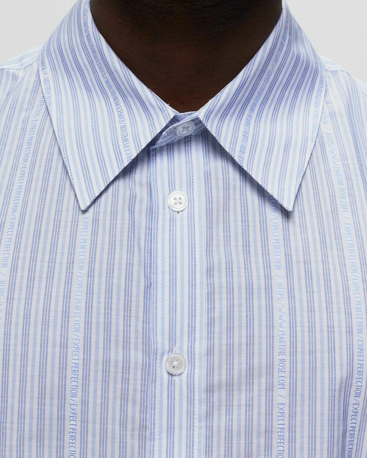 Martine Rose Classic Shirt Blue Longsleeves Martine Rose