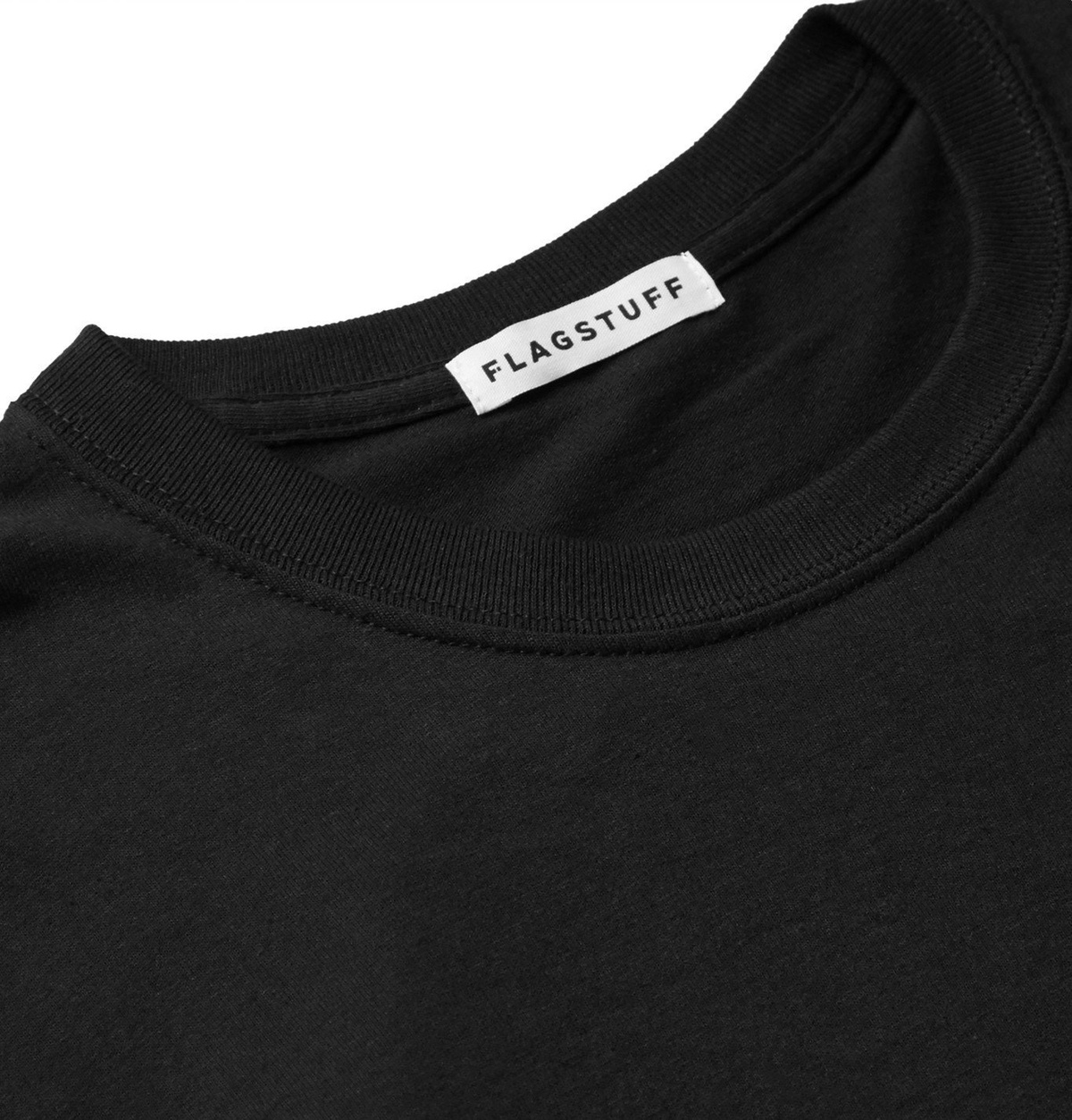 Flagstuff - Logo-Print Cotton-Jersey T-Shirt - Black Flagstuff