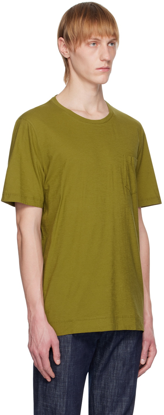 Massimo Alba Green Panarea T-Shirt Massimo Alba