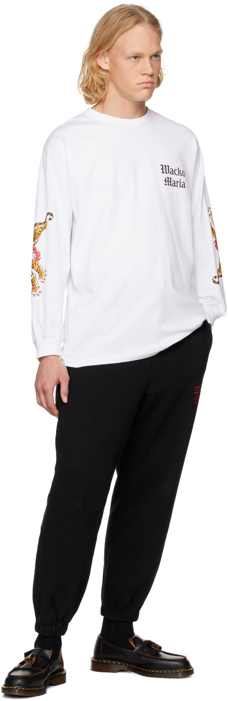 WACKO MARIA White Tim Lehi Edition Long Sleeve T-Shirt Wacko Maria