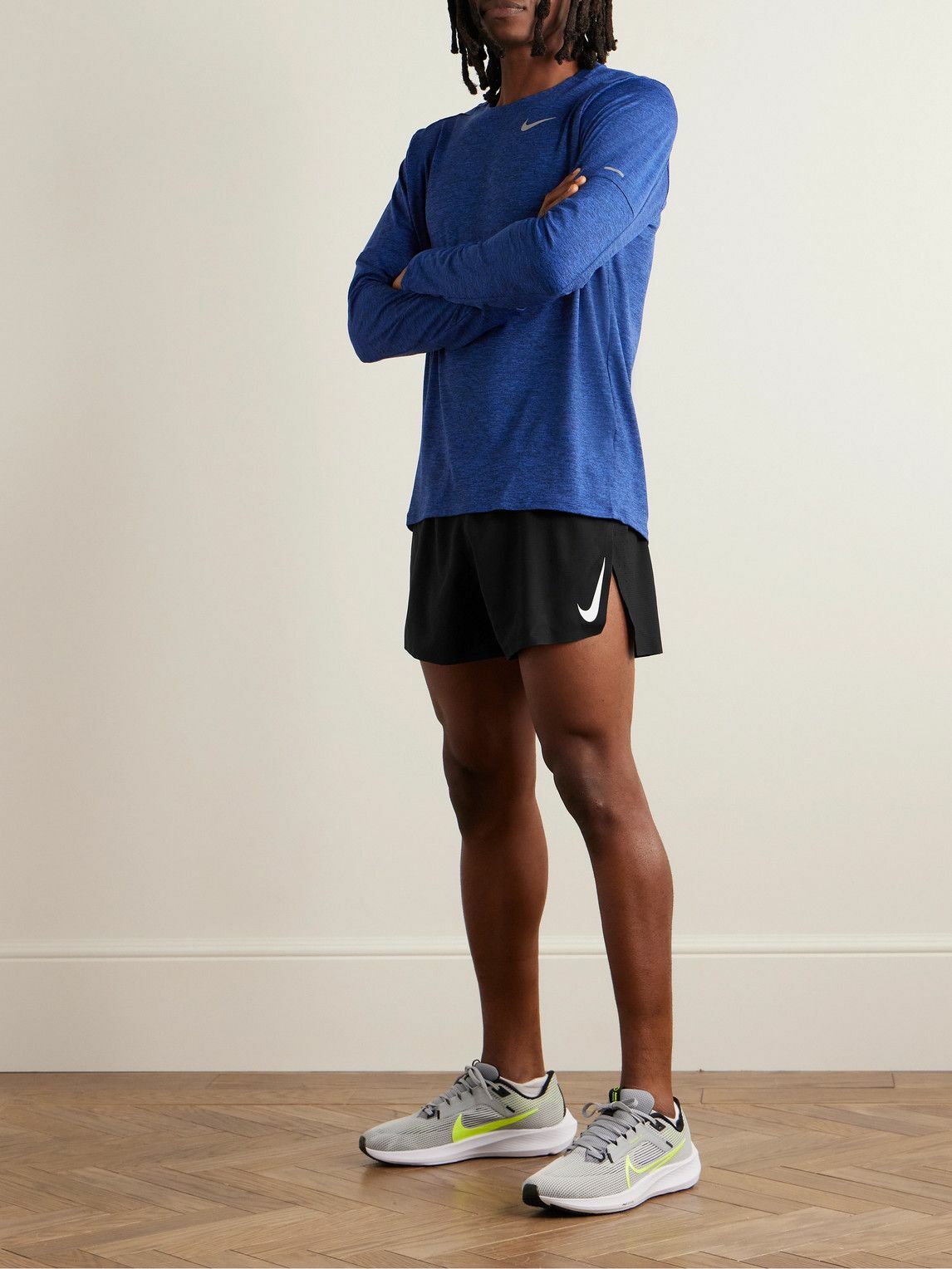 Nike Running - AeroSwift Ripstop Running Shorts - Black Nike Running