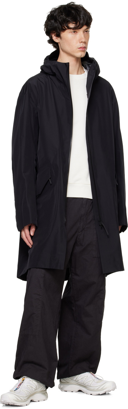 Veilance Black Monitor Coat Arc'teryx Veilance