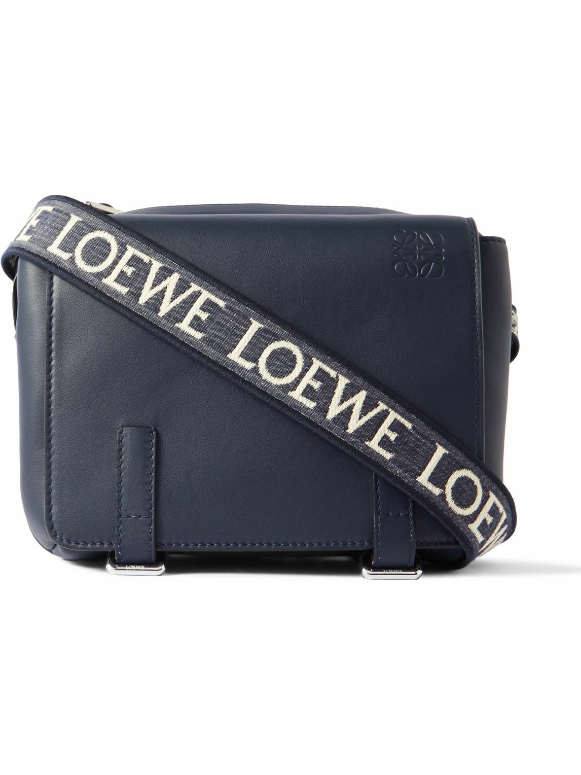 LOEWE - Military Leather Messenger Bag Loewe