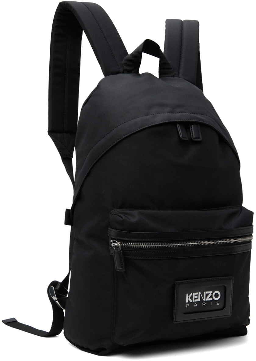 Kenzo Black Kenzo Paris Kenzography Backpack Kenzo