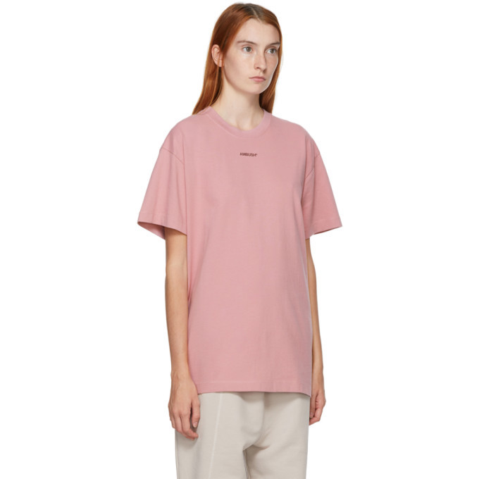 Ambush Pink XL Logo T-Shirt Ambush