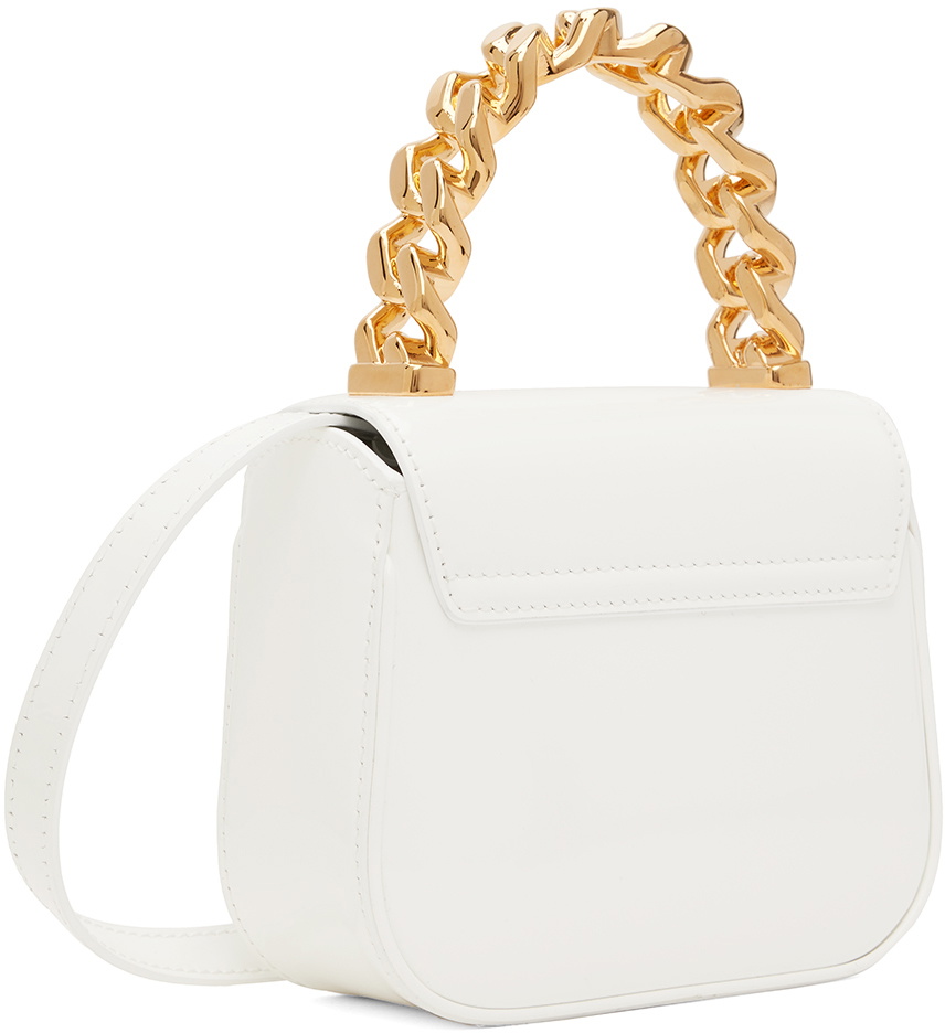 Versace White Mini 'La Medusa' Bag Versace