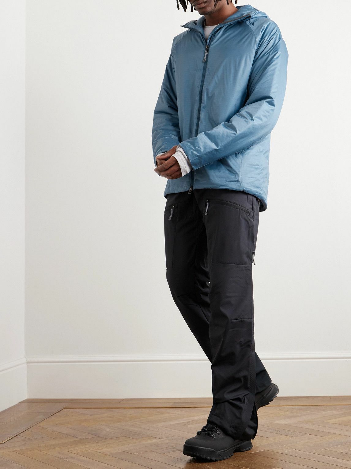 Houdini - Dunfri Packable Padded Recycled Ripstop Hooded Ski Jacket ...