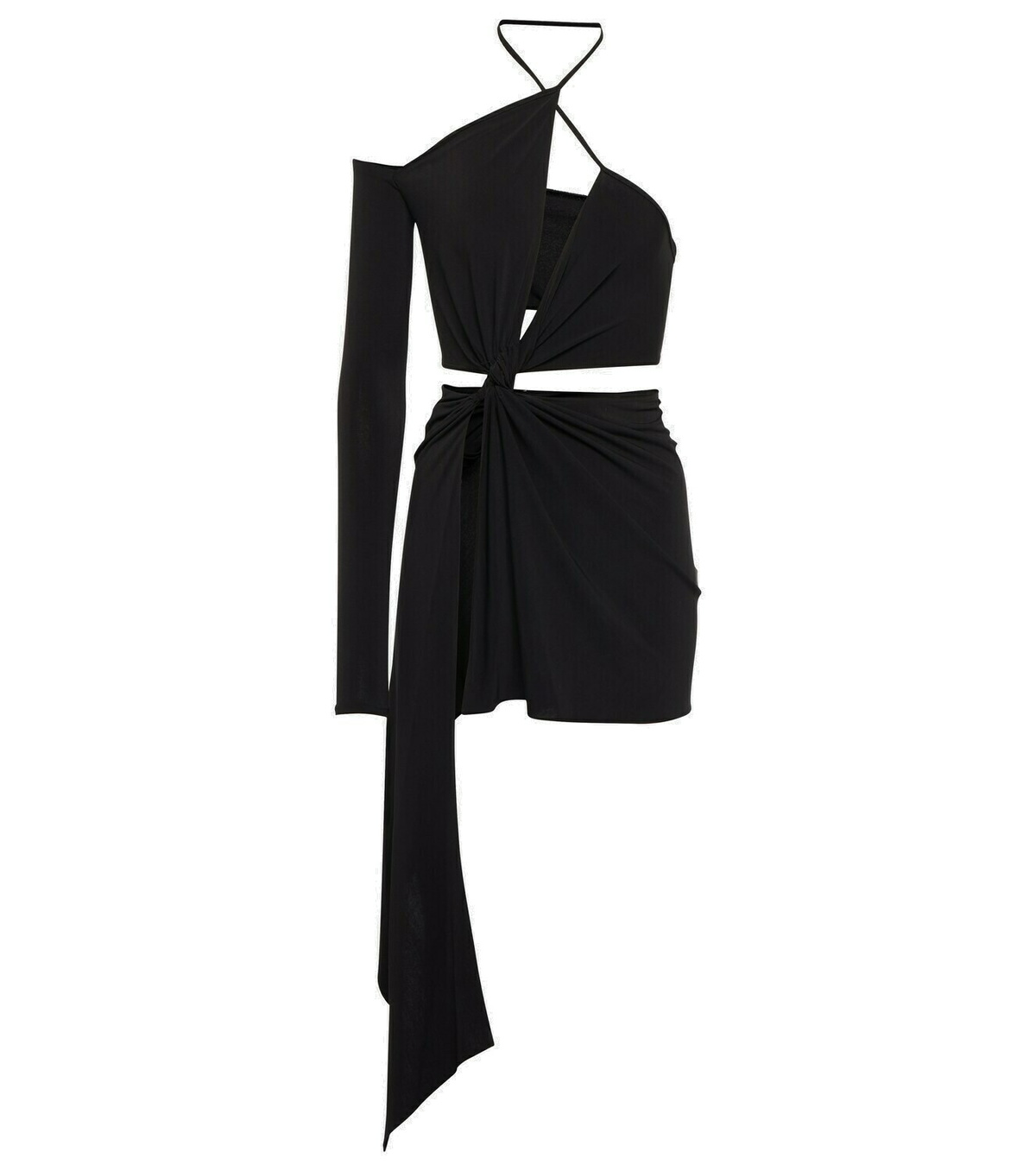 Mônot Cutout jersey minidress Monot