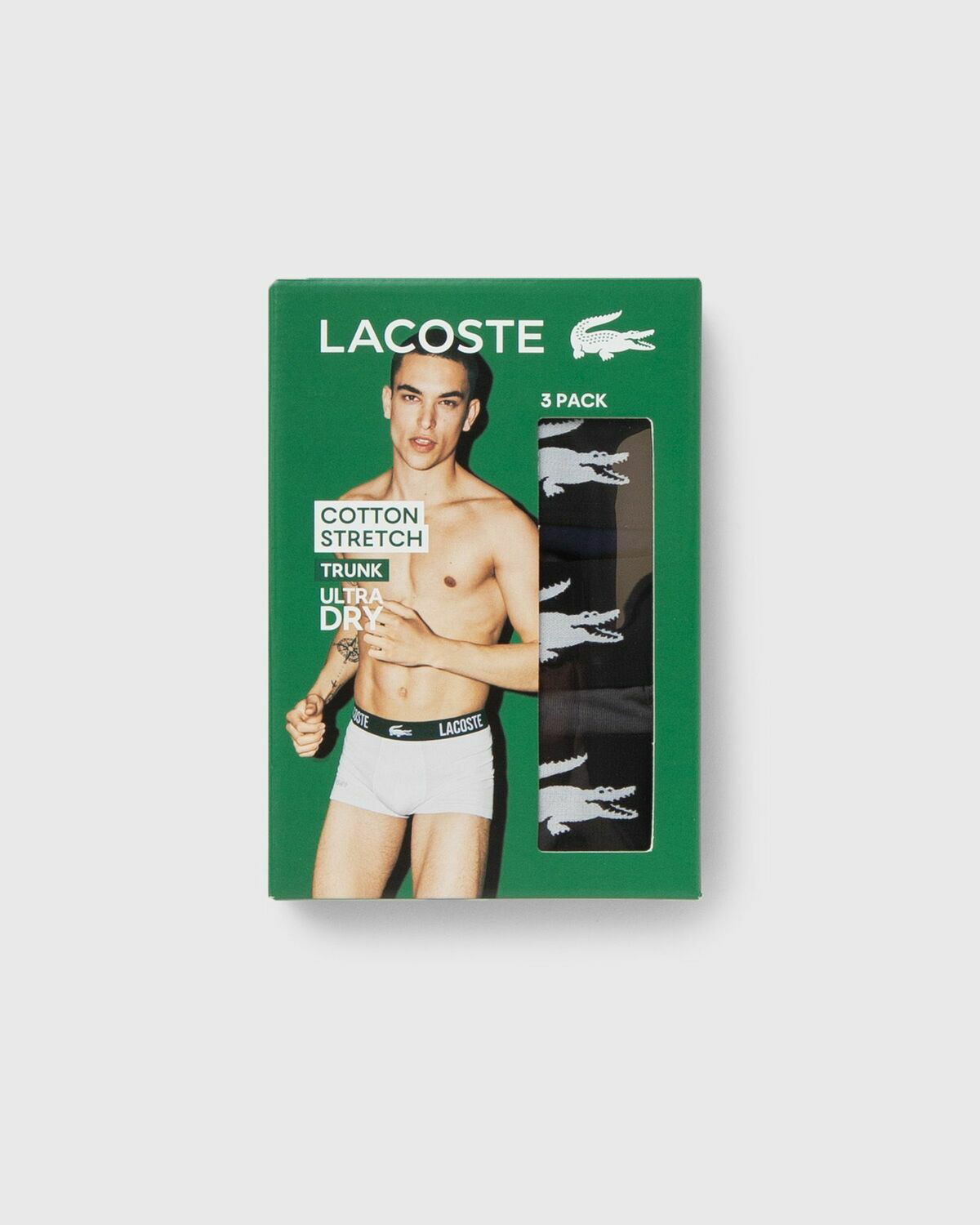 Lacoste Pack De 3 Boxers Courts Blue Boxers & Briefs Lacoste