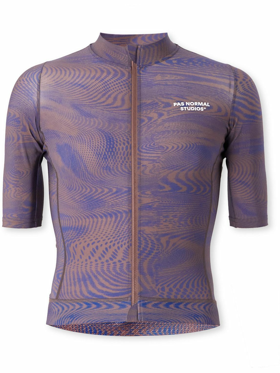 Pas Normal Studios - Essential Printed Cycling Jersey - Purple Pas ...