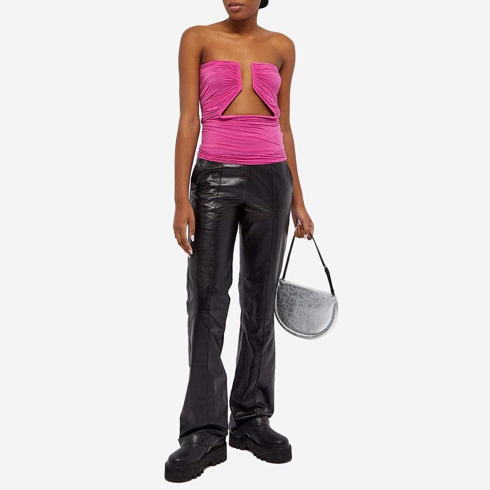 Rick Owens Women's Prong Top in Hot Pink Rick Owens