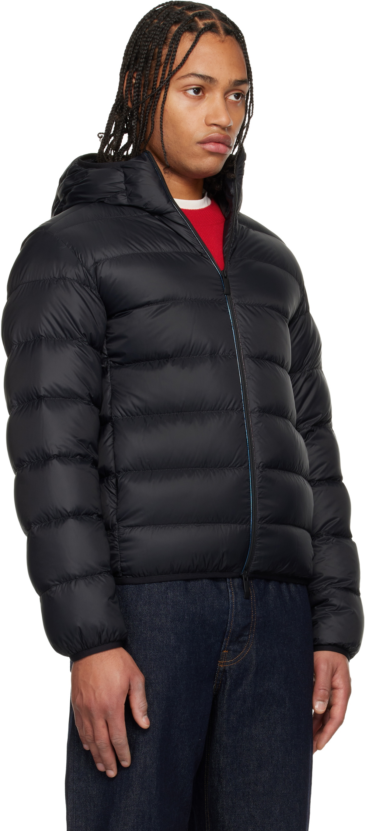 Moncler Black Erdon Short Down Jacket Moncler