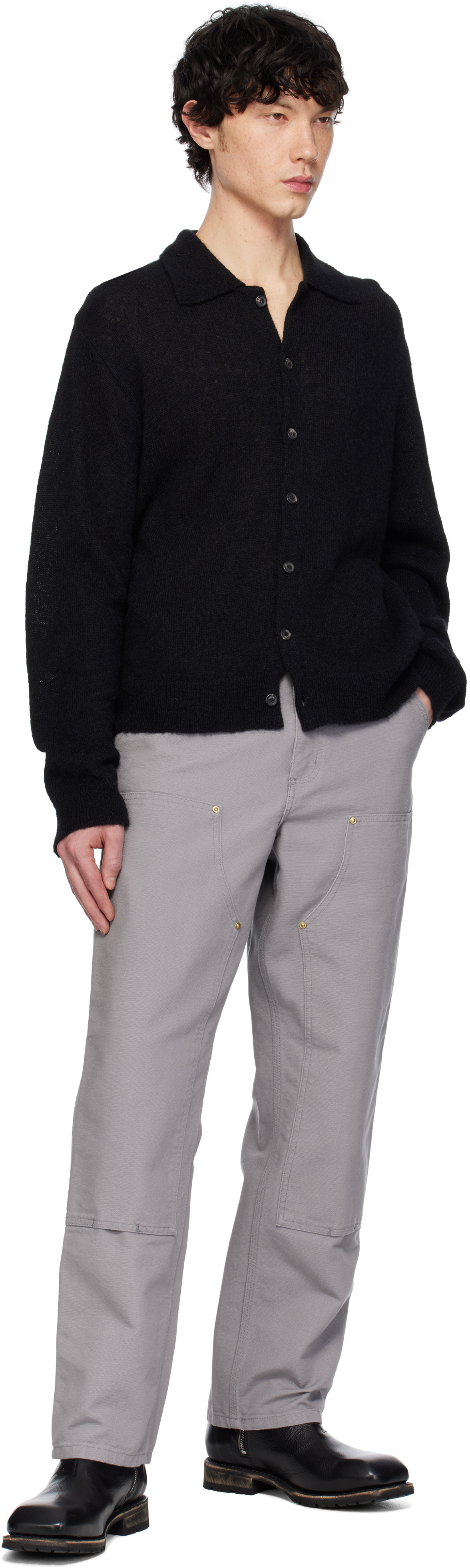 Carhartt Work In Progress Purple Double Knee Trousers Carhartt WIP
