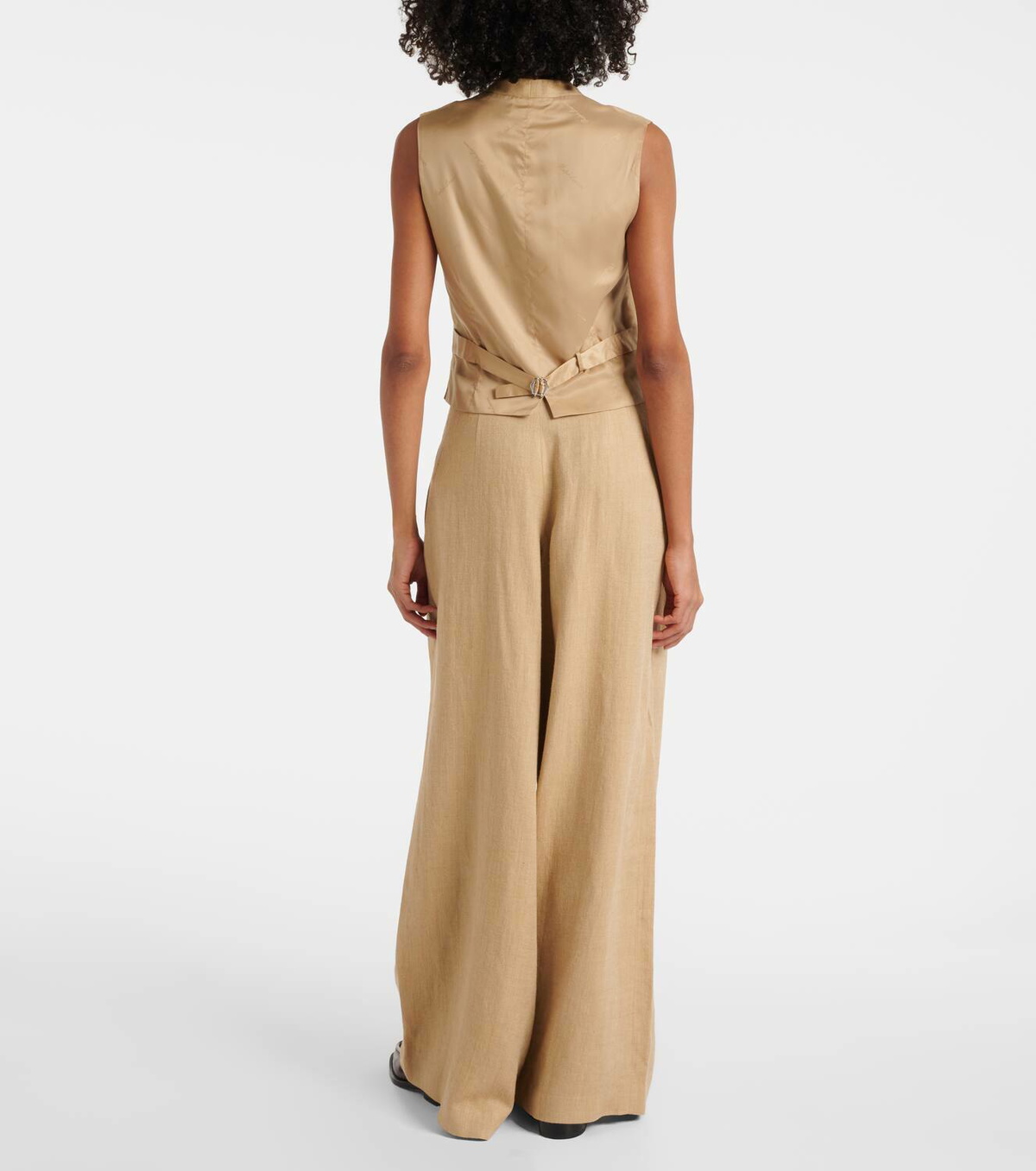 Ralph Lauren Collection Jaiden silk and linen vest Ralph Lauren Collection