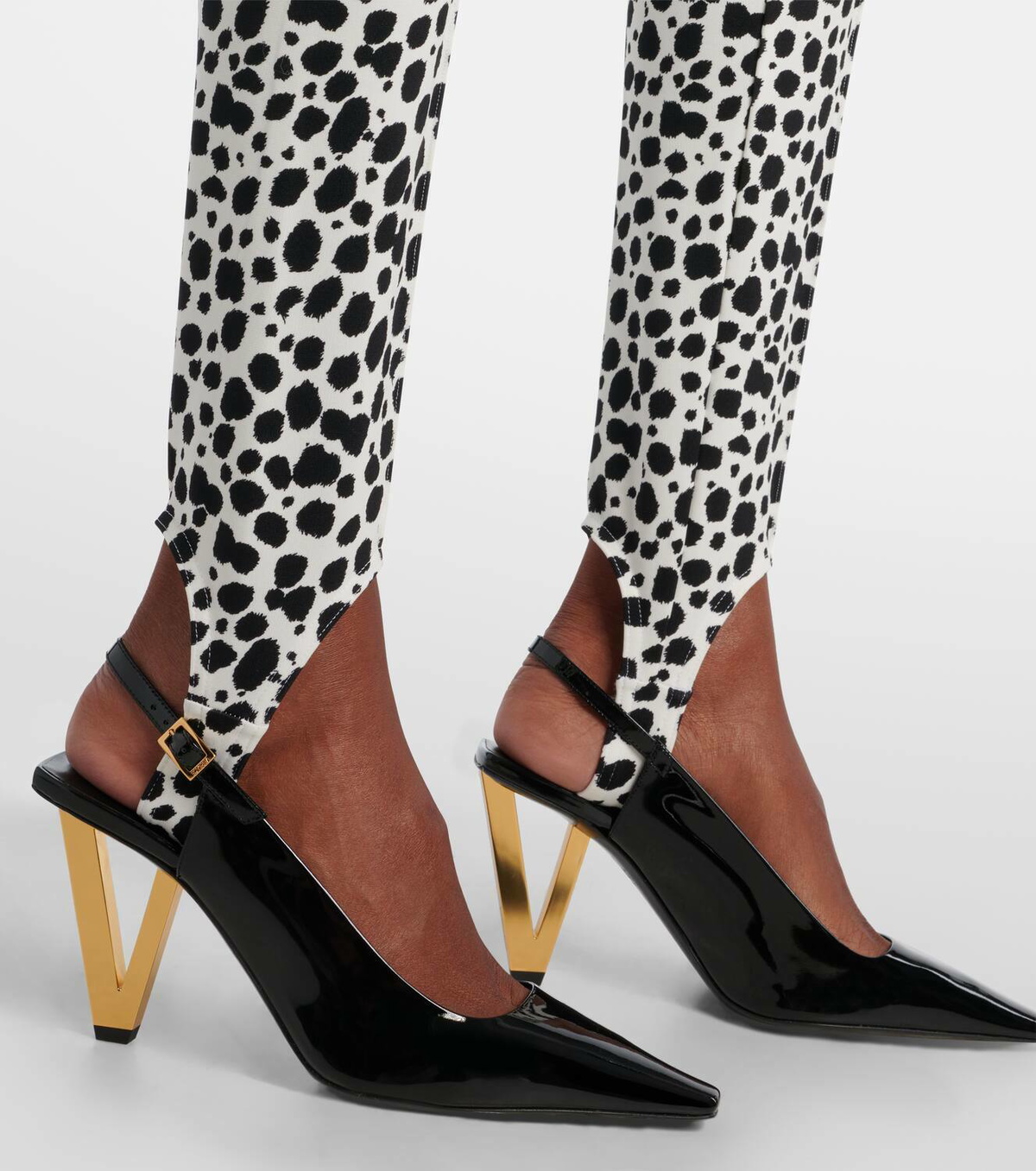 Versace Leopard-print leggings Versace