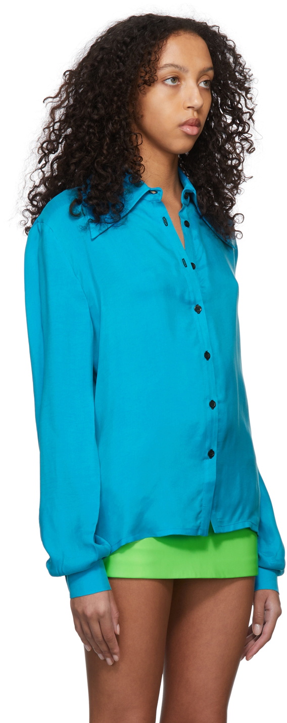 Lado Bokuchava Blue Bowie Shirt Lado Bokuchava