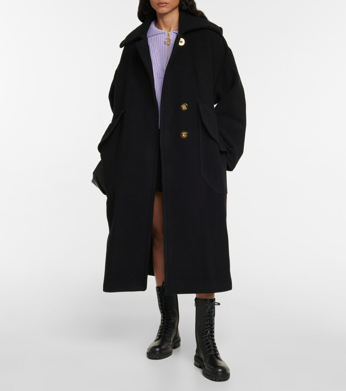 Patou Wool-blend coat Patou