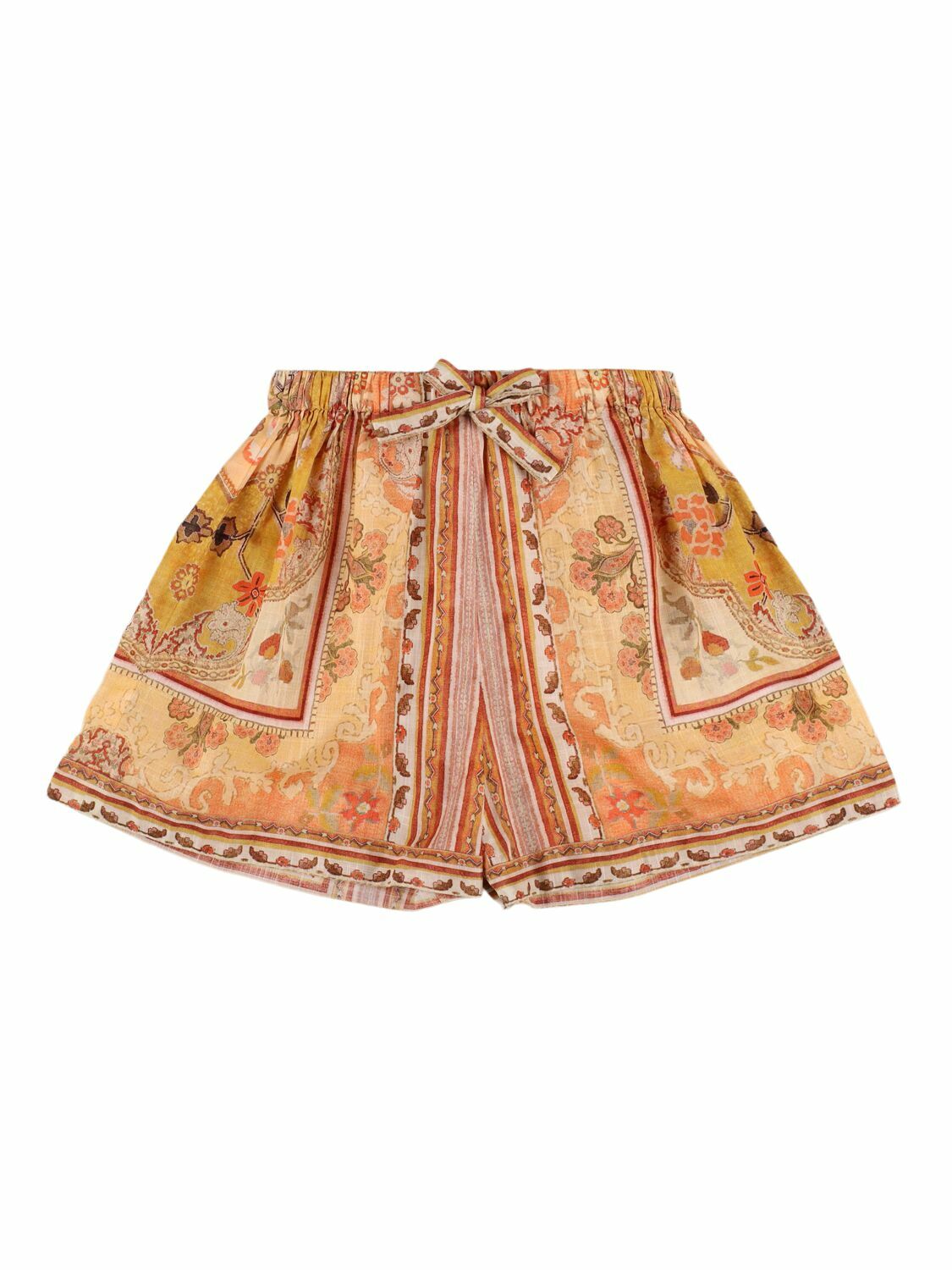 ZIMMERMANN Printed Cotton Shorts Zimmermann