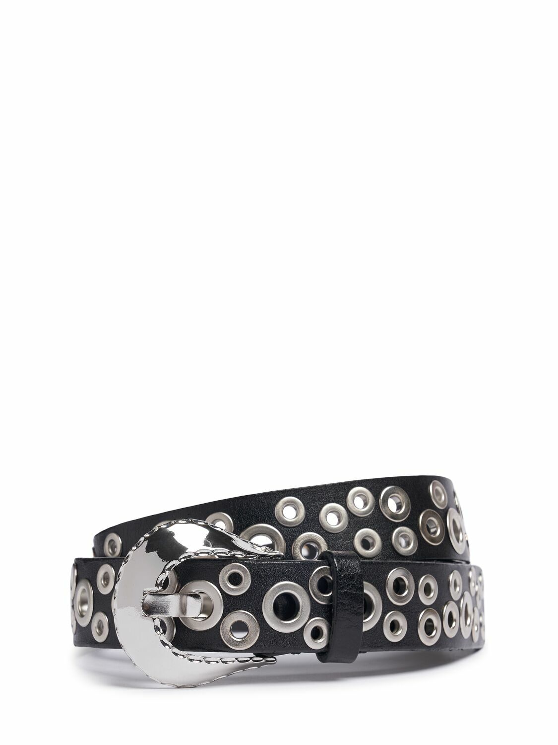 GOLDEN GOOSE 45mm Studded Leather Belt Golden Goose Deluxe Brand