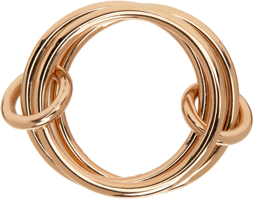 Spinelli Kilcollin SSENSE Exclusive Rose Gold Solarium Ring Spinelli ...