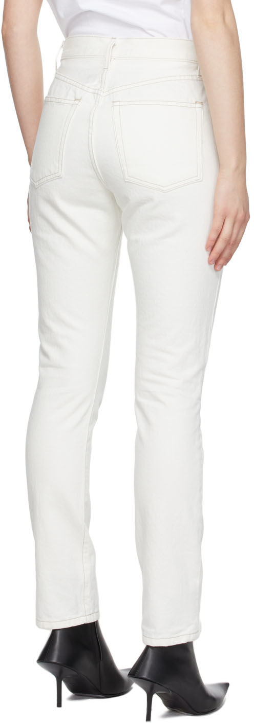 WARDROBE.NYC White Denim Jeans WARDROBE.NYC