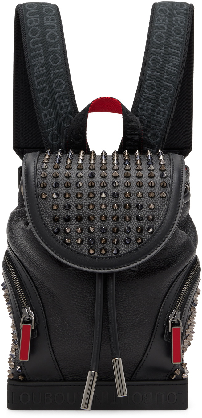 Christian Louboutin Black Small Explorafunk Backpack Christian Louboutin