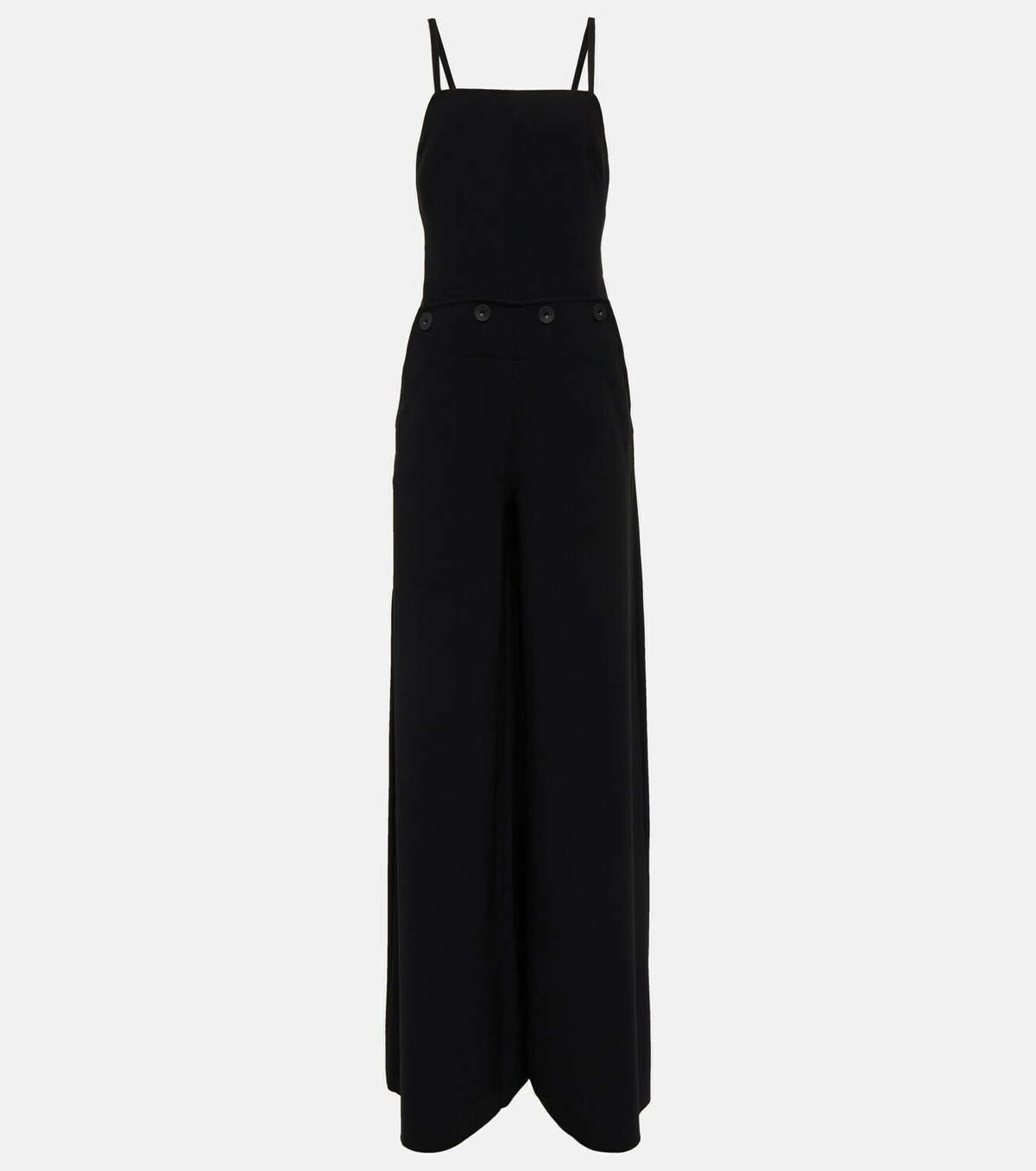 Max Mara - Tabarin wide-leg cady jumpsuit Max Mara
