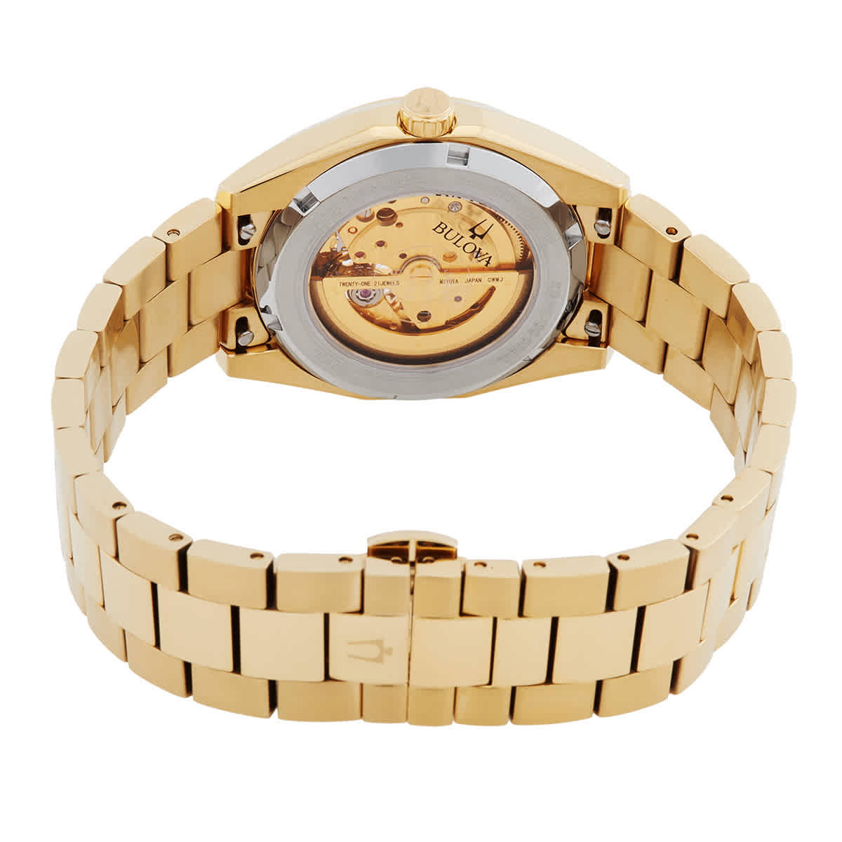 Bulova Surveyor Automatic Champagne Dial Mens Watch 97A182 Bulova