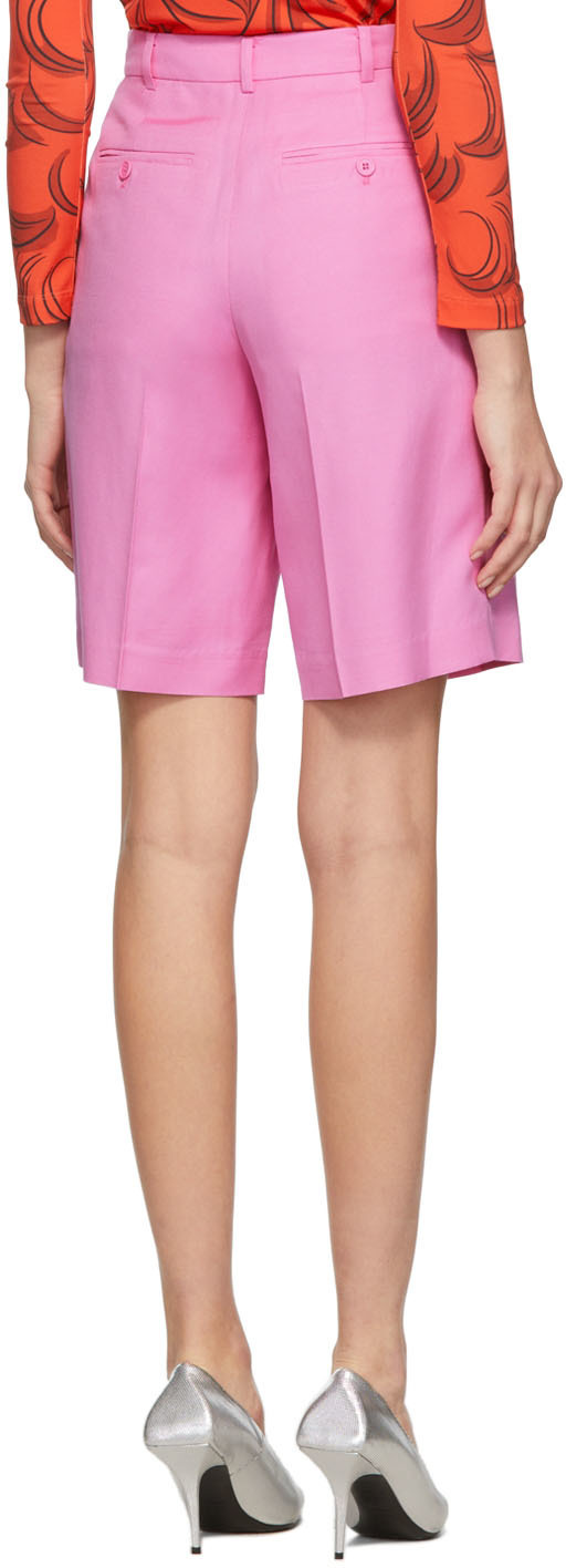 Pushbutton Pink Suiting Shorts Pushbutton