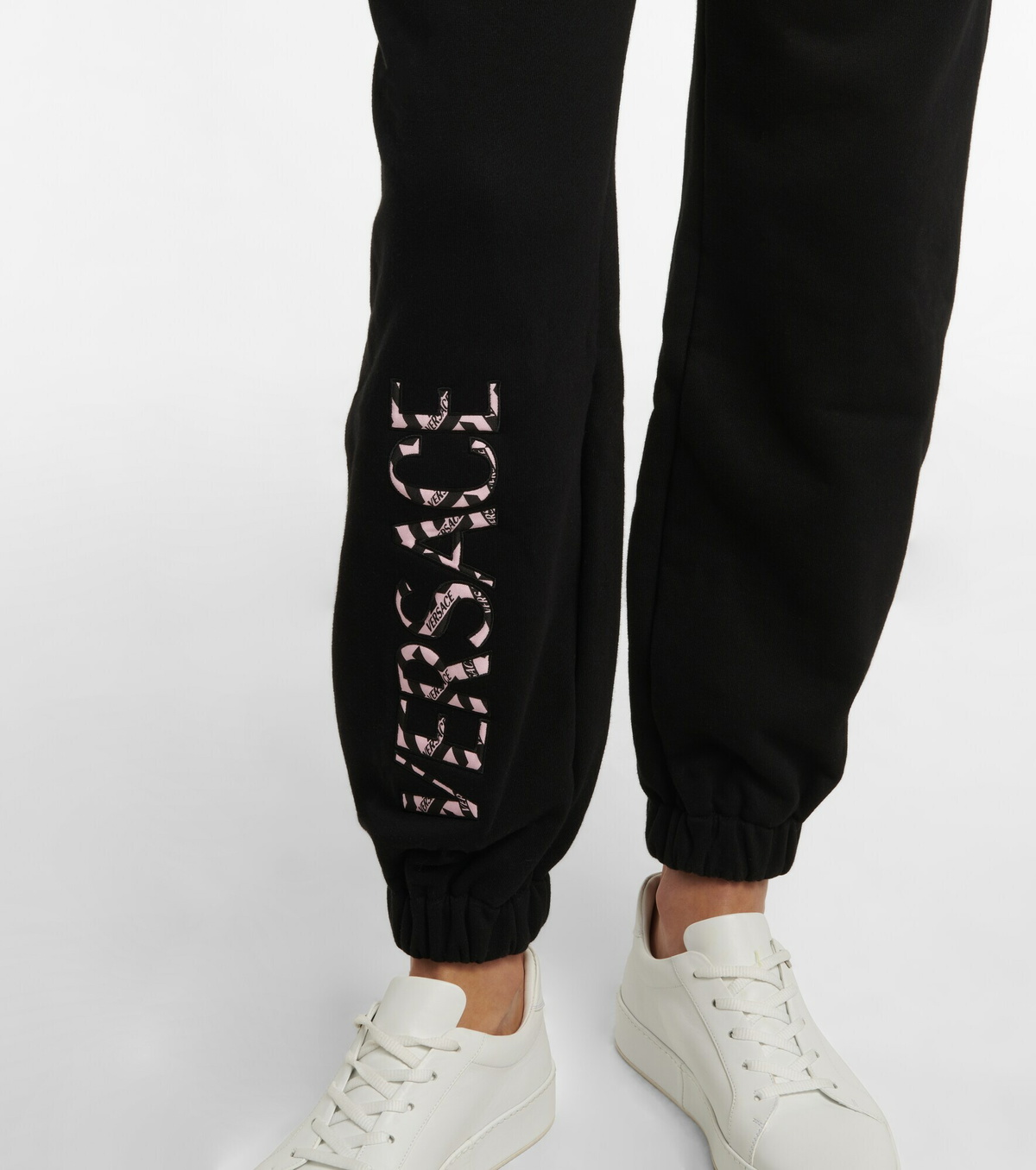 Versace - Logo cotton sweatpants Versace