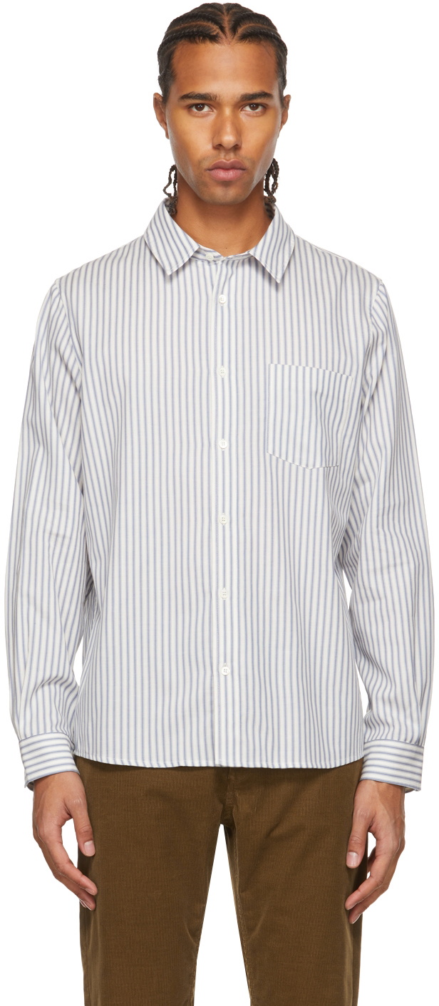 A.P.C. Blue & White 92 Shirt A.P.C.