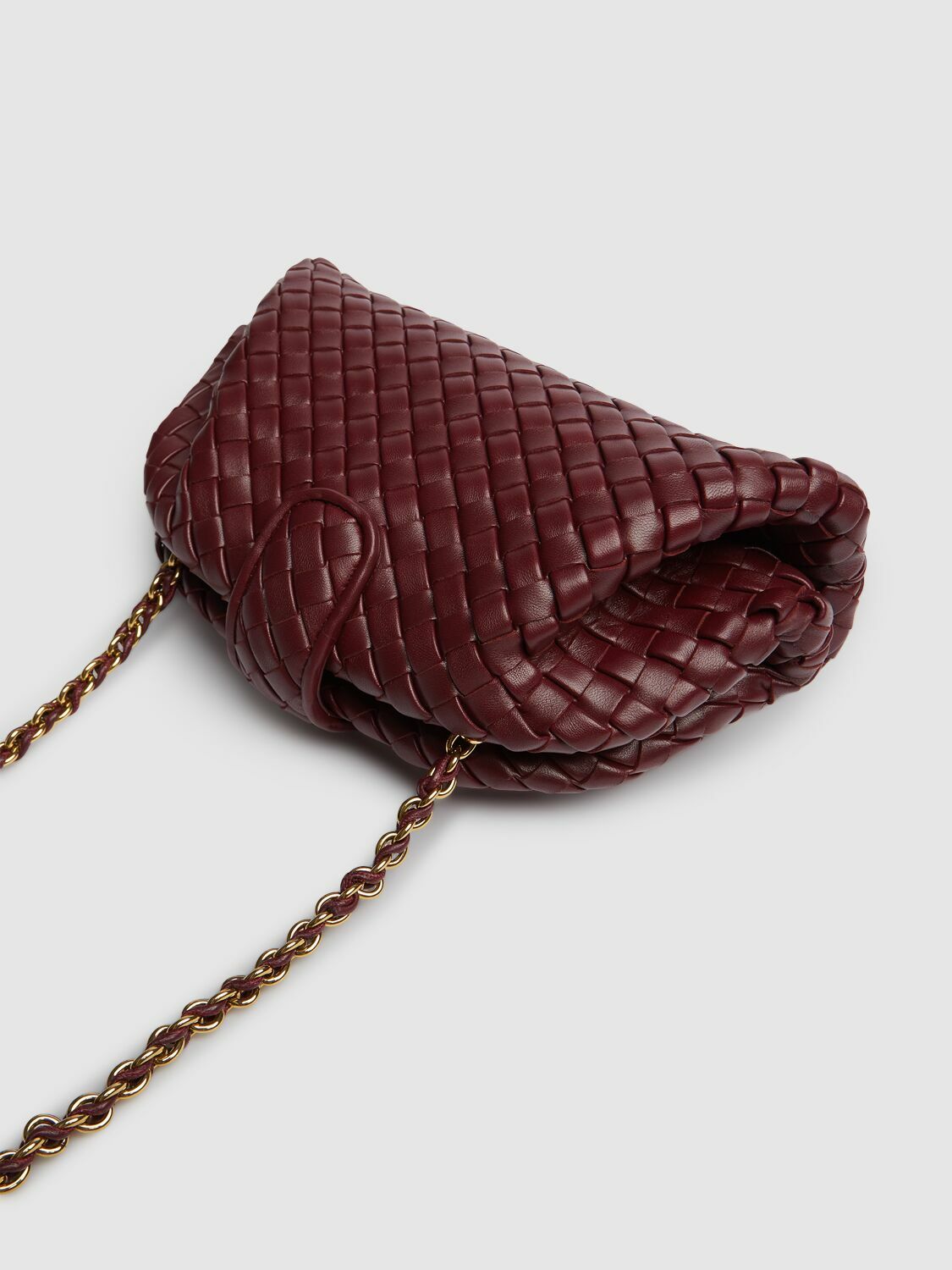 BOTTEGA VENETA Mini Lauren 1980 Clutch with Chain Bottega Veneta