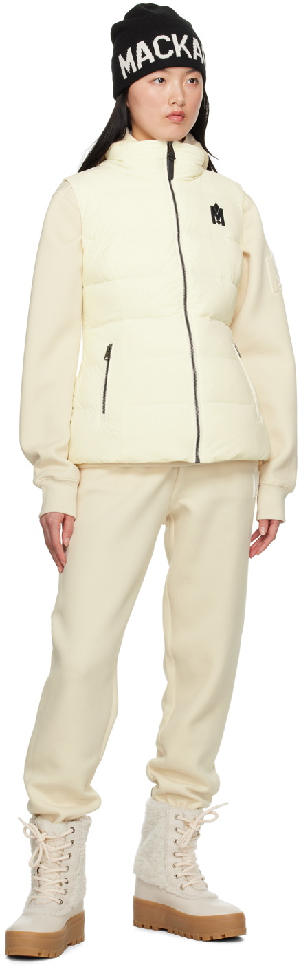 Mackage Off-White Gisela Down Vest Mackage Mackage Off-White Gisela Down Vest Mackage