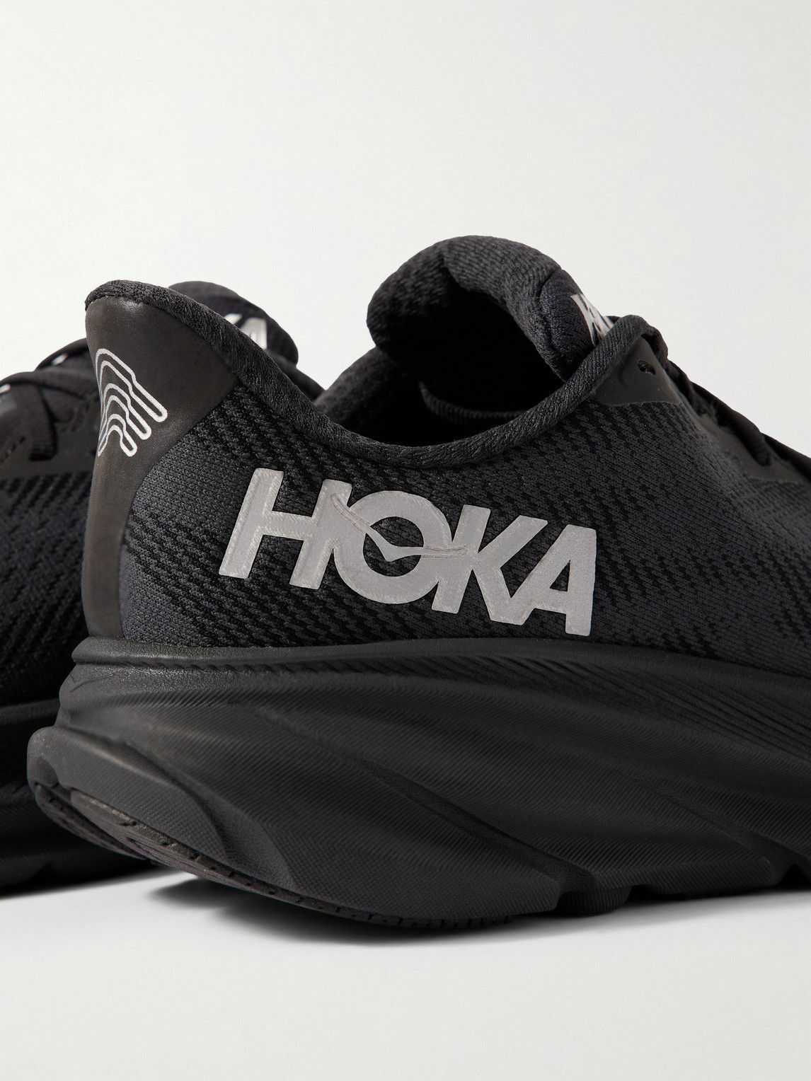 Hoka - Clifton 9 Rubber-Trimmed Recycled-GORE-TEX® Invisible Fit ...