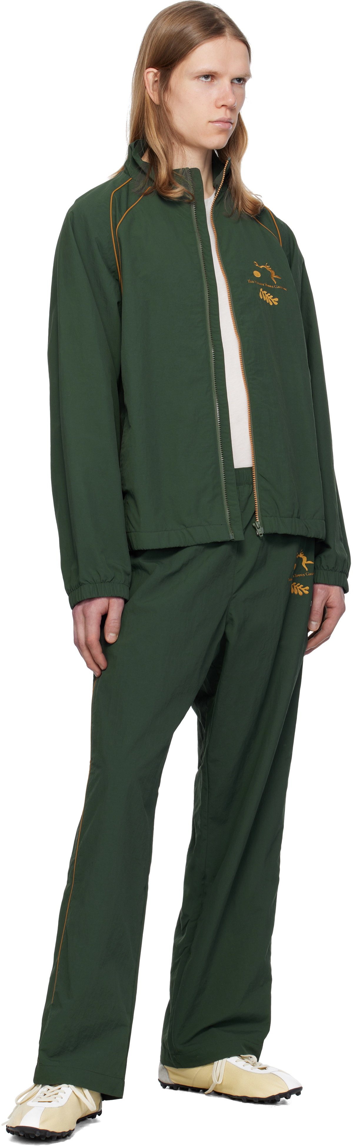 Palmes Green Garden Track Jacket Palmes