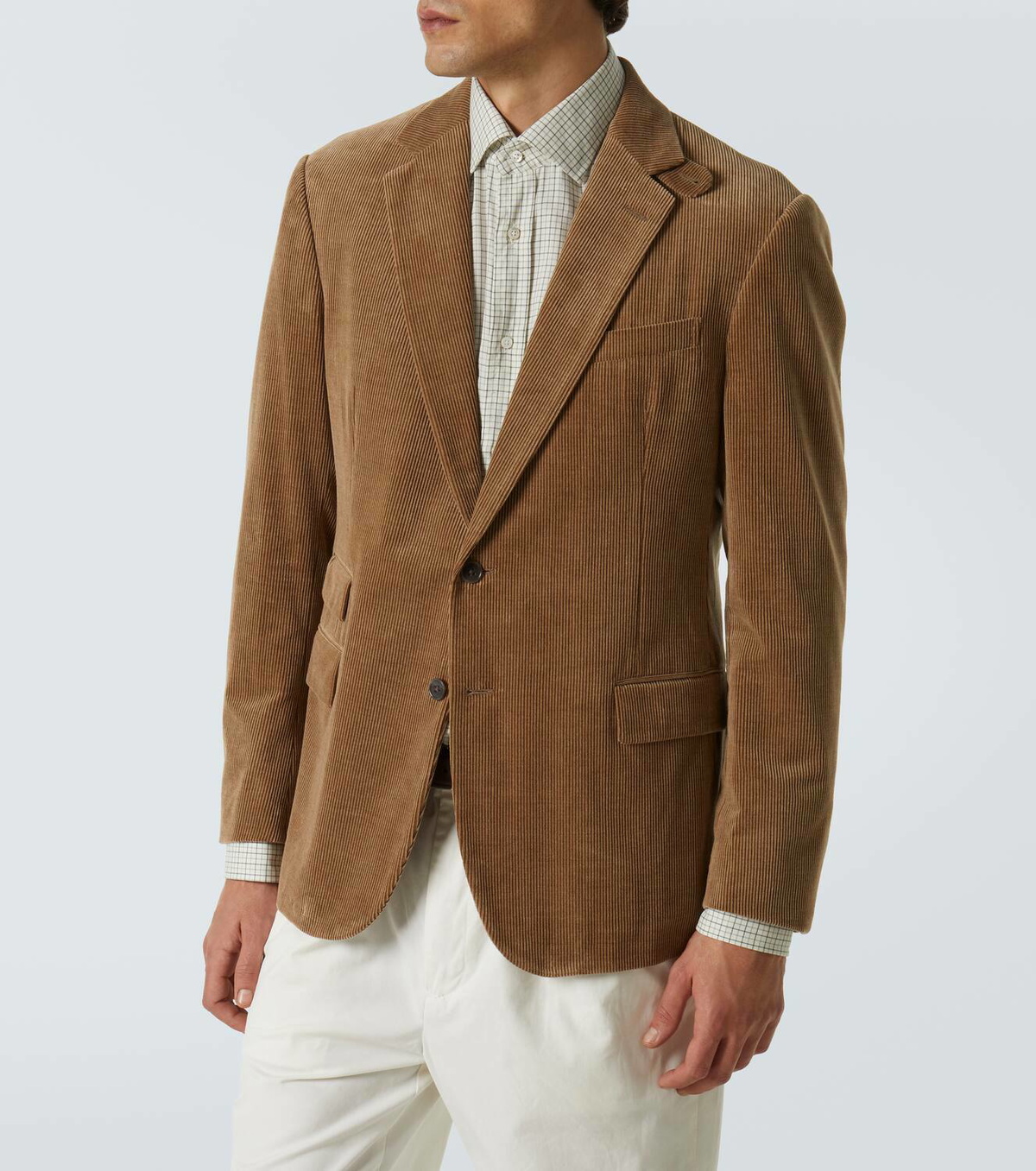 Ralph Lauren Purple Label Kent cotton and cashmere corduroy blazer ...