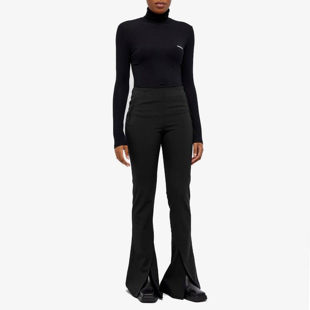 Ambush Women's Stretch Split Pant in Black Ambush