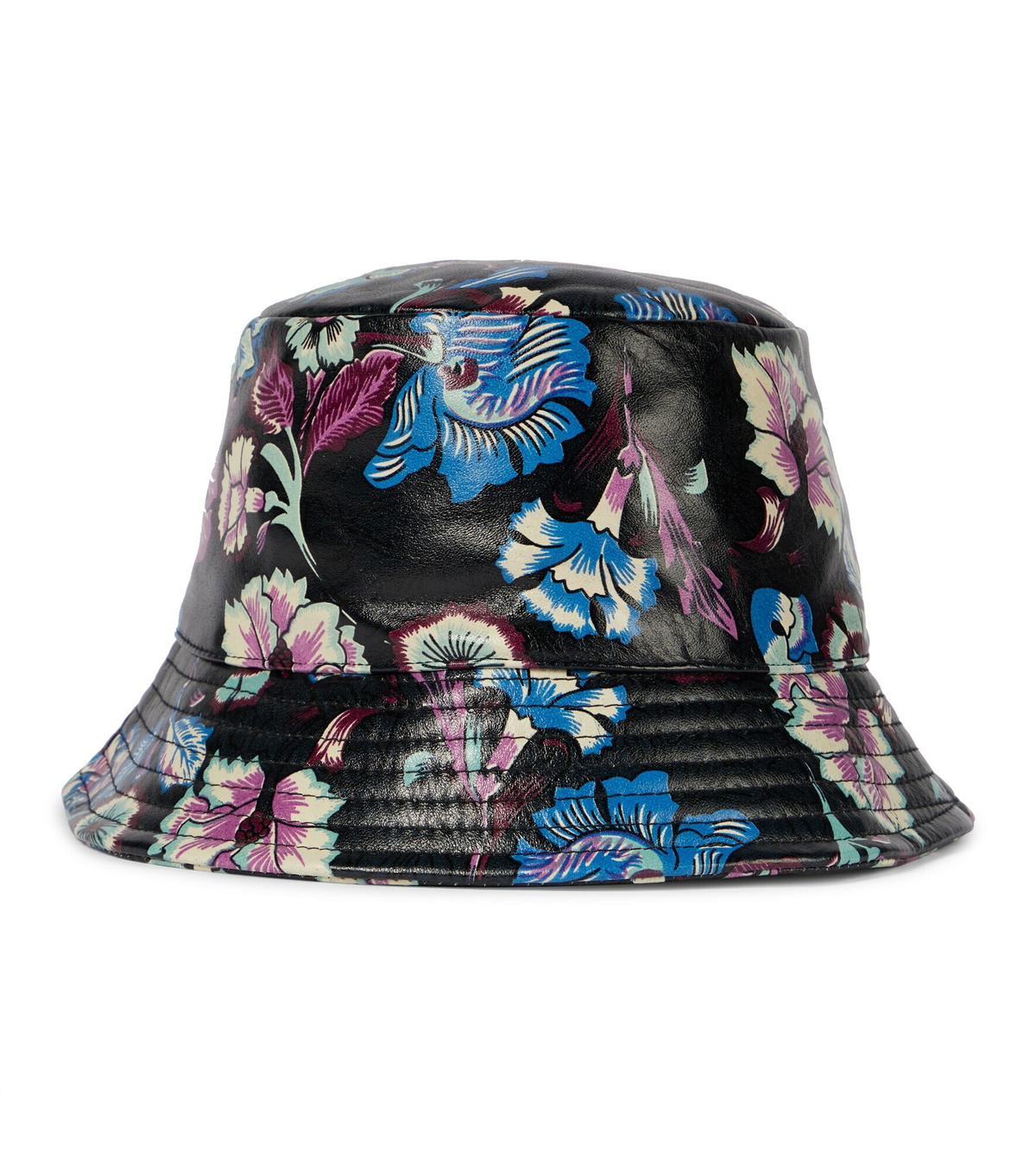Isabel Marant - Haley floral leather bucket hat Isabel Marant
